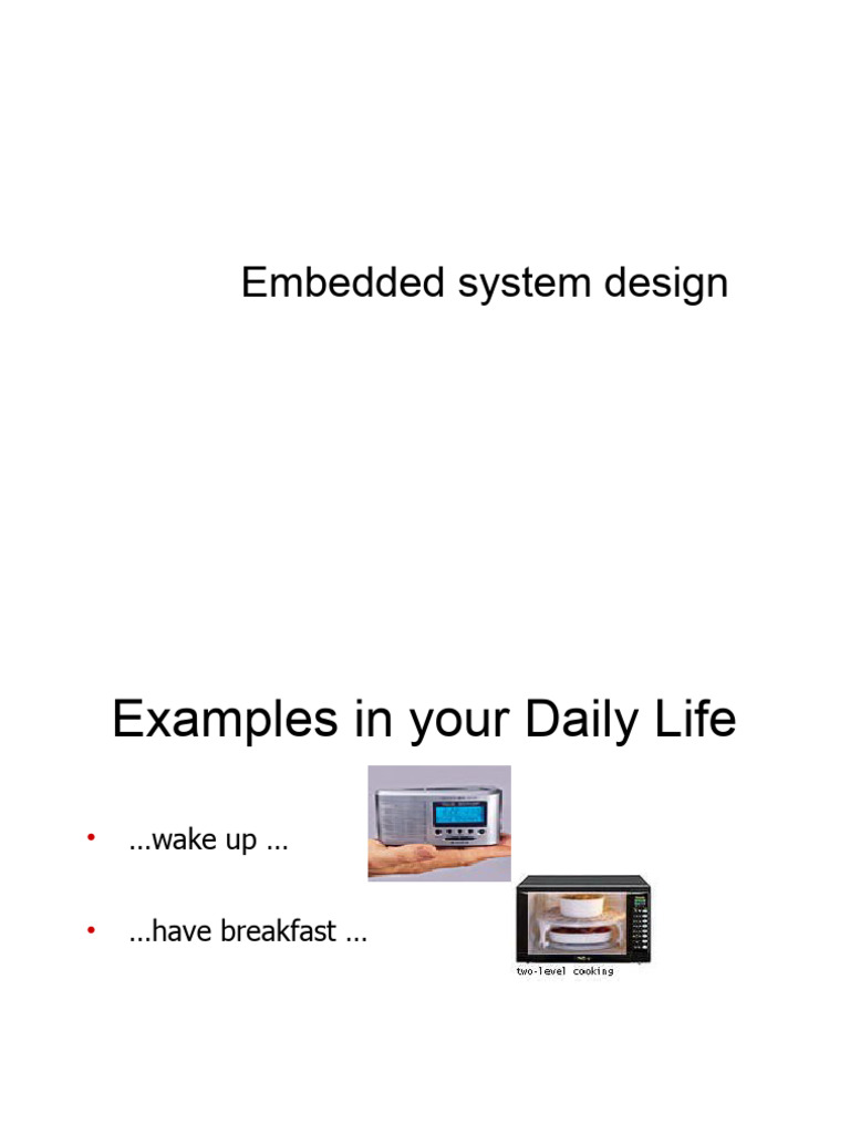 Understanding Embedded System Design | PDF | Embedded System ...