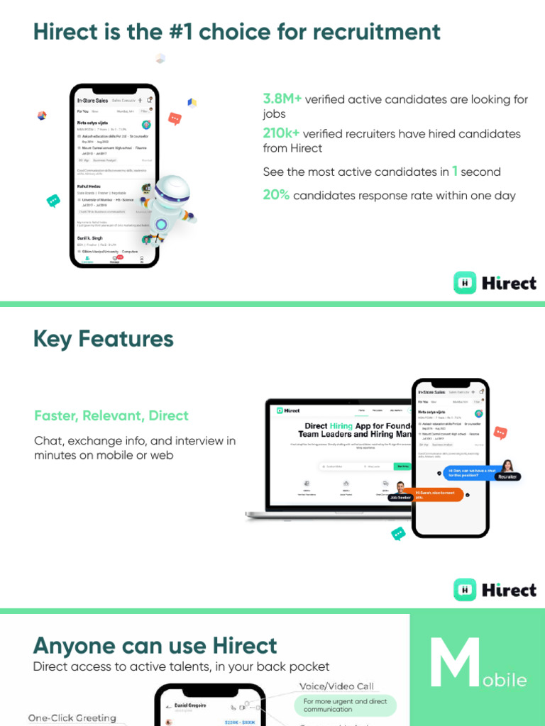 Hirect Introduction | PDF | Résumé | Recruitment