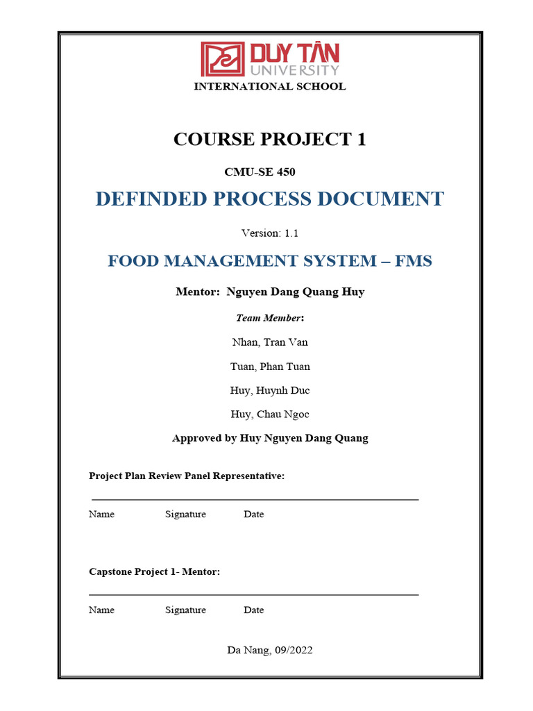 Definded Process Document | PDF | Agile Software Development | Software ...