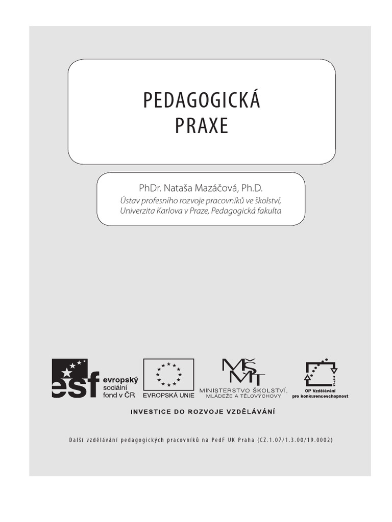 440 Version1 Pedagogicka - Praxe | PDF