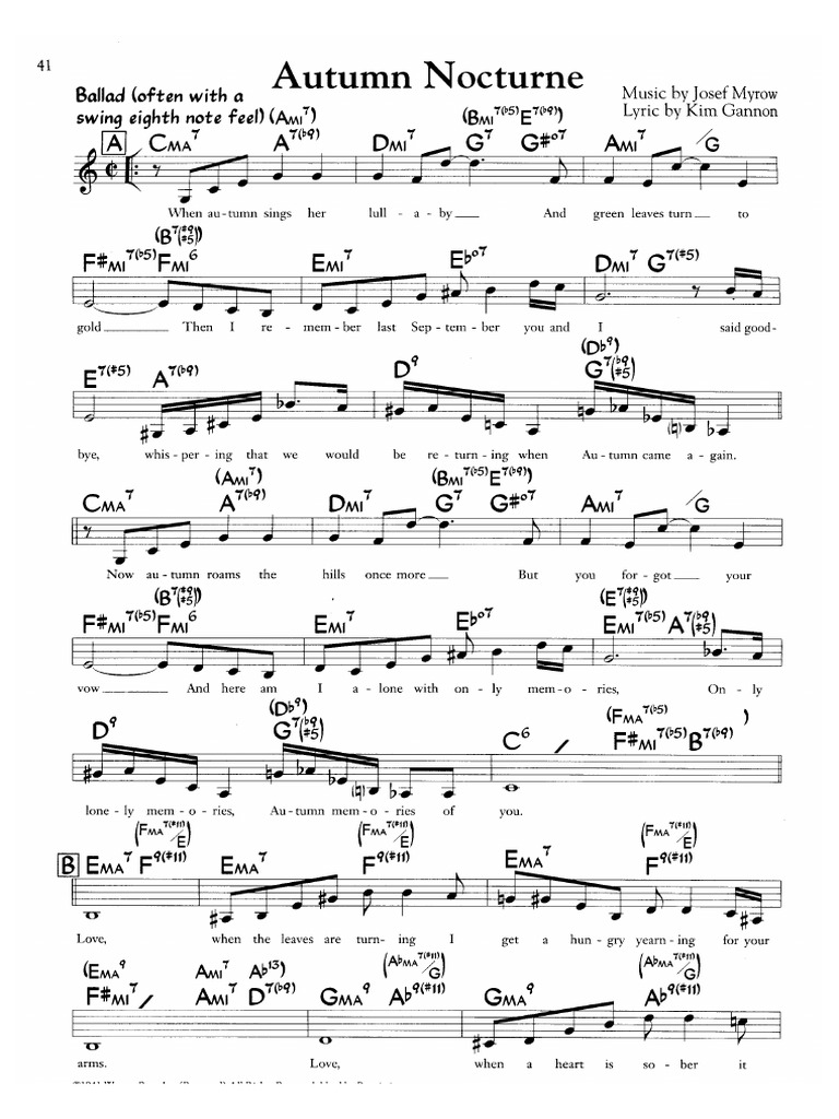 Autumn Nocturne_C | PDF