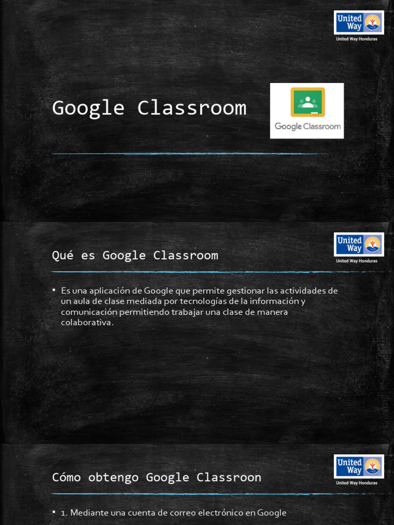 Manual Sobre Como Utilizar Google Classroom | Descargar gratis PDF | Aplicación movil | Software ...