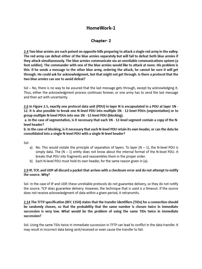 Assignment 1 | PDF | Transmission Control Protocol | Computing