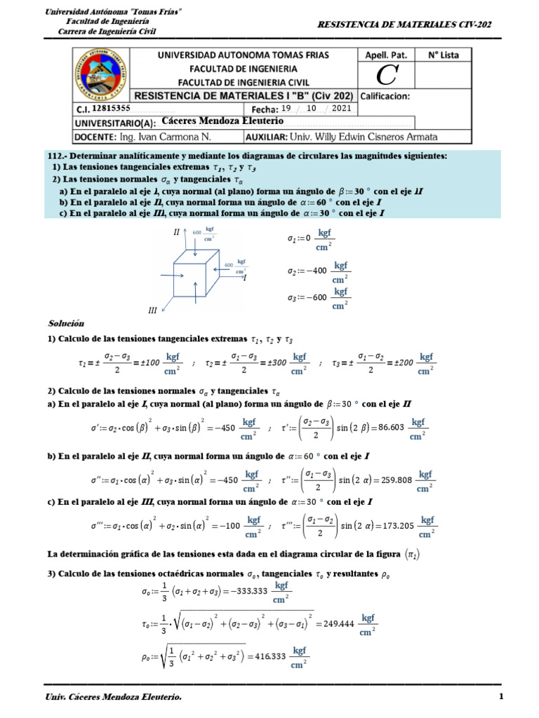 Estados Tensionales | PDF