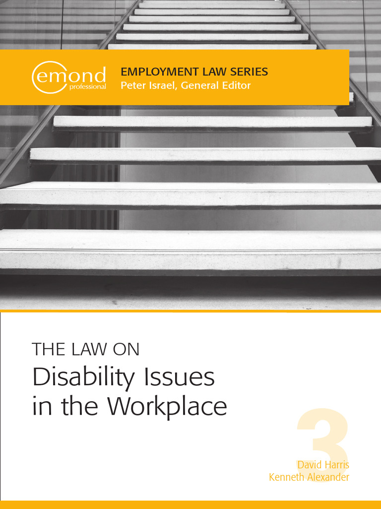The LAW On Disability Issues in The Workplace | PDF | Justice | Crime ...