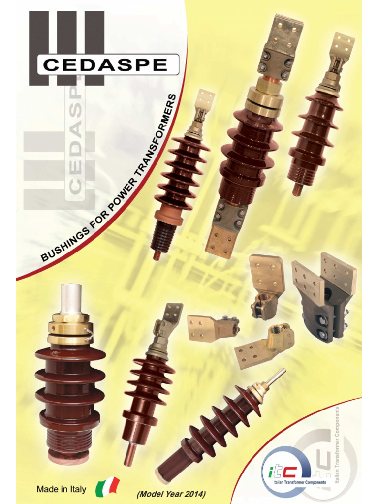 Aislador CEDASPE 12-24-36kV 1250A (3800) | PDF | Tecnología
