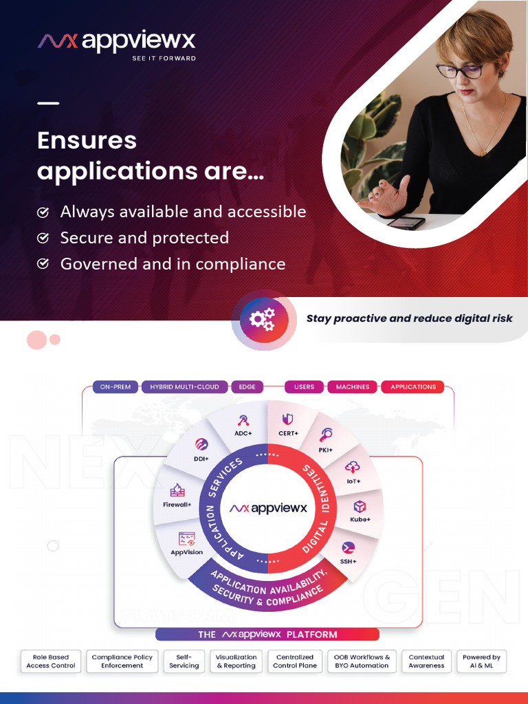 Appviewx Platform Products Pdf Cloud Computing Computer Architecture