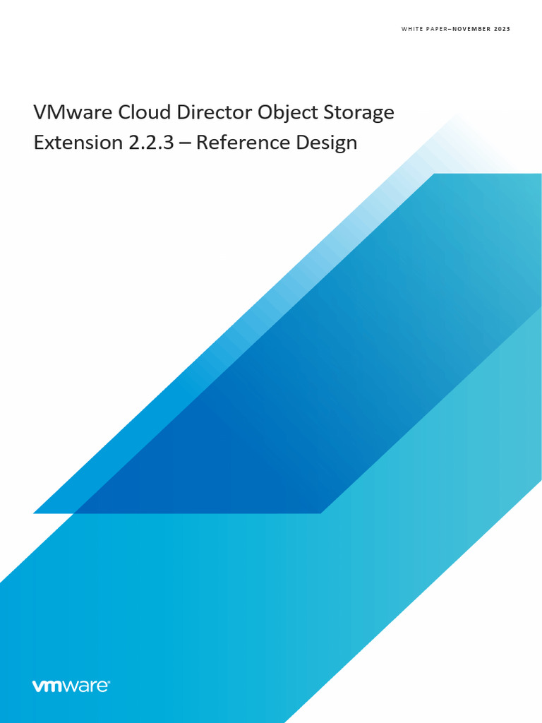 Vmware Cloud Director Object Storage Extension Reference | PDF | Cloud ... Vmware Cloud Director Object Storage Extension Reference | PDF | Cloud ...