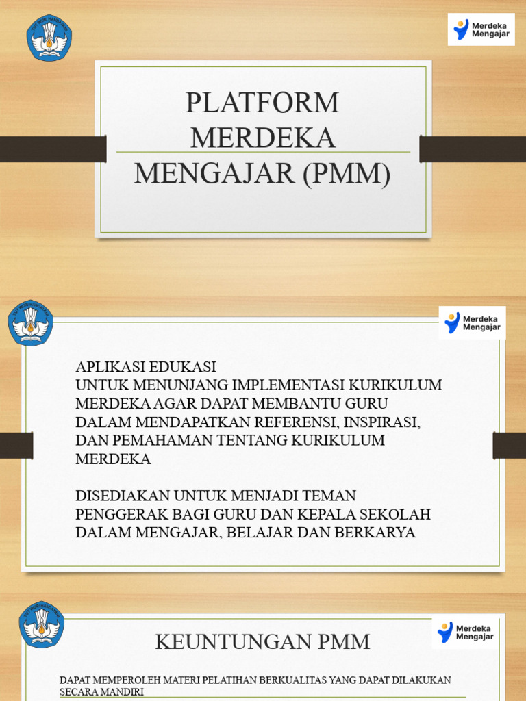 Platform Merdeka Mengajar (PMM) | PDF | Karier & Perkembangan | Bisnis