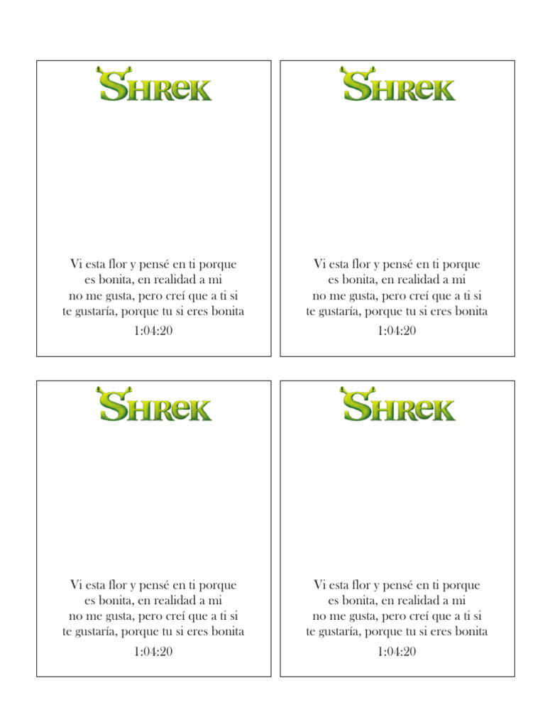 SHREK | PDF