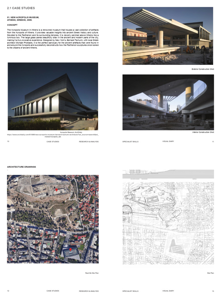 Case Study Acropolis Museum | PDF