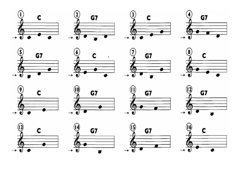 Nuty - Motywy Tonalne Do Czytania Głosem Literowo Wg. Ustalonej ...