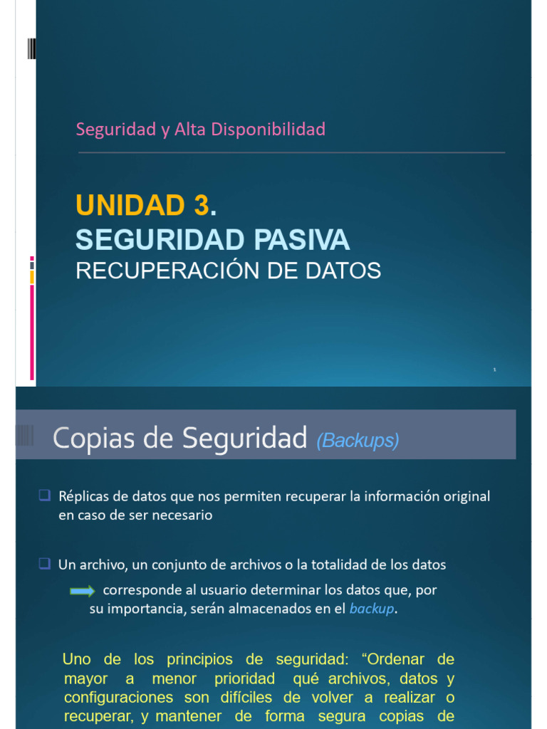 Tema Recuperacion de Datos | PDF | Apoyo | Archivo de computadora