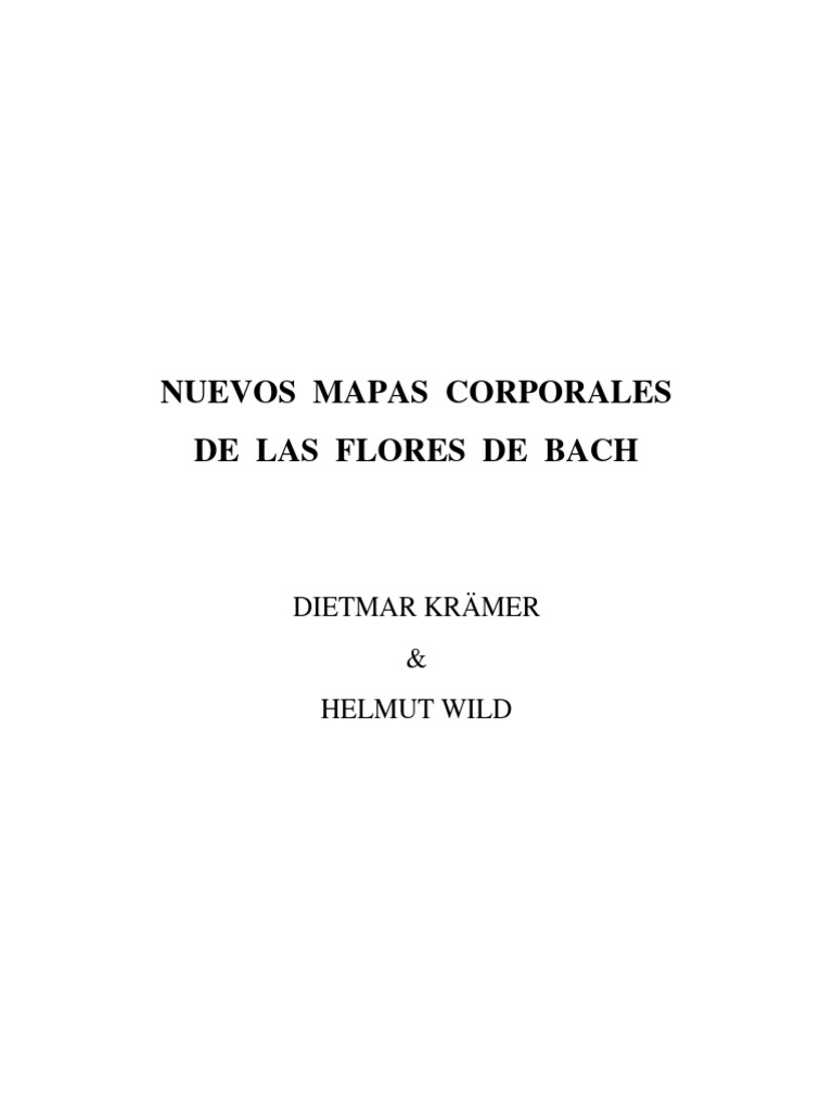 2-Mapas Corporales de Las Flores de Bach | PDF | Art