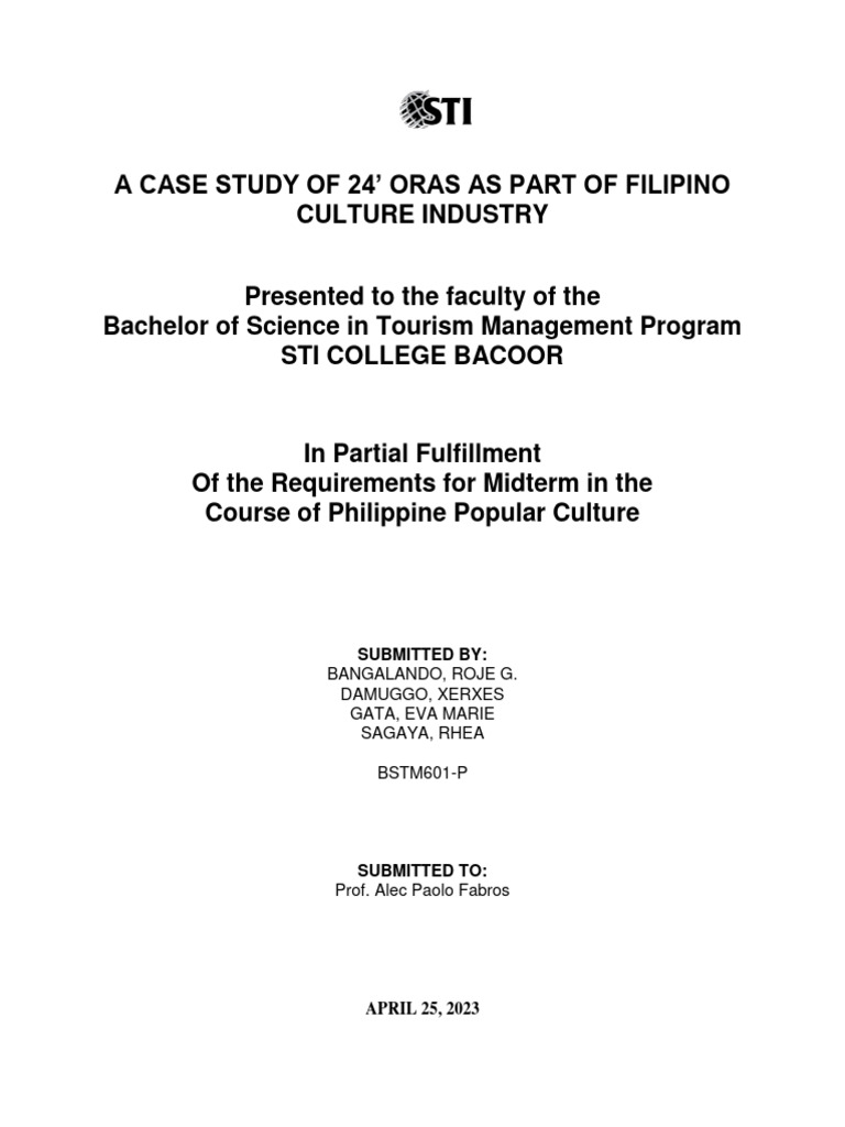 CASE STUDY PPC 1stDRAFT | PDF | Mass Media | Human Communication