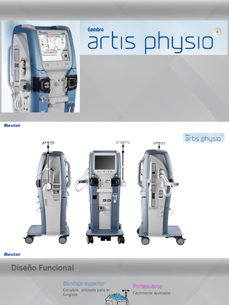 Monitor ARTIS Physio | PDF | Hemodiálisis