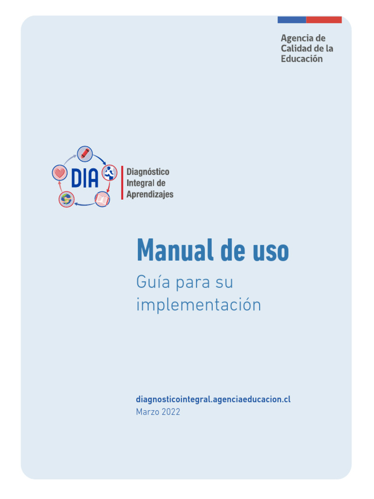 Manual DIA | PDF | Evaluación | Enseñando