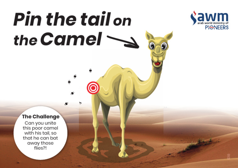 AWM Arab World Ministries Pin The Tail On The Camel Game | PDF