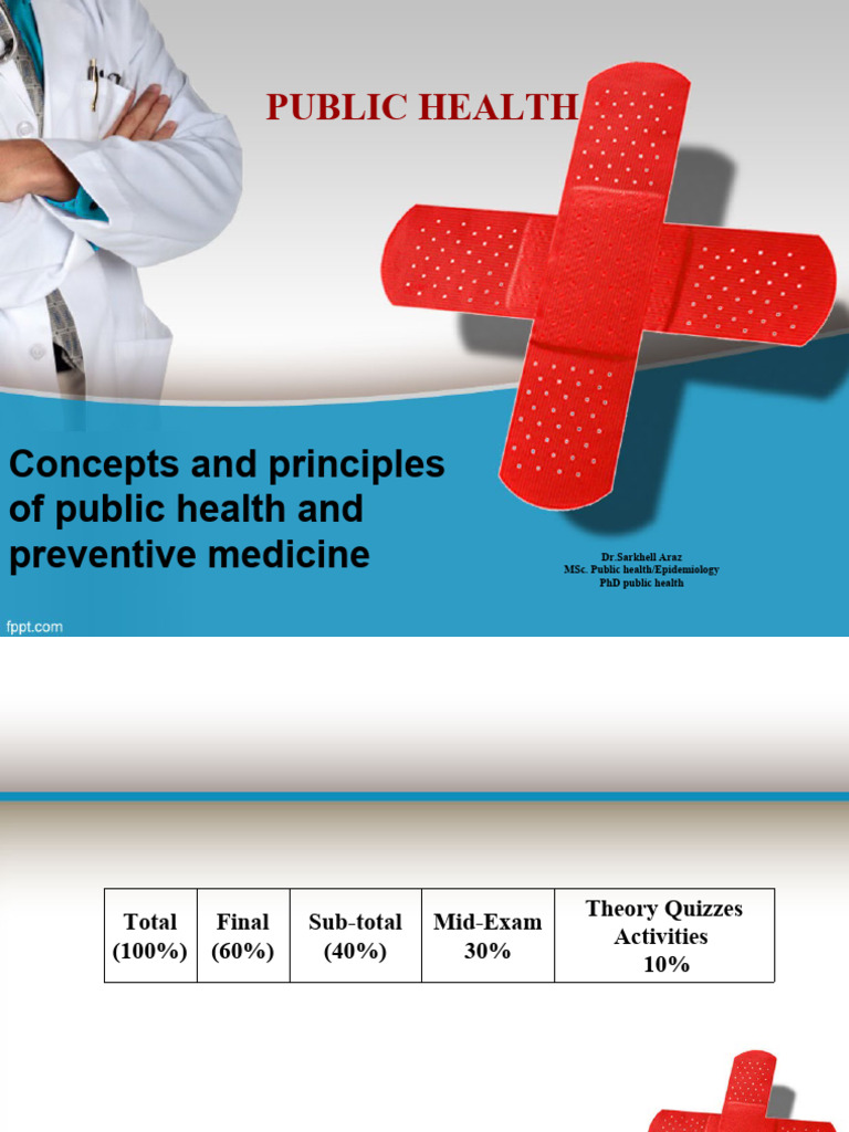 Lecture 1 Public Health | PDF | Public Health | Mental Health