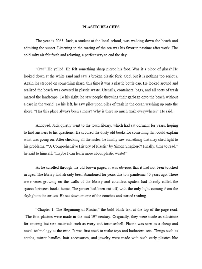 Plastic Beaches | PDF | Materials