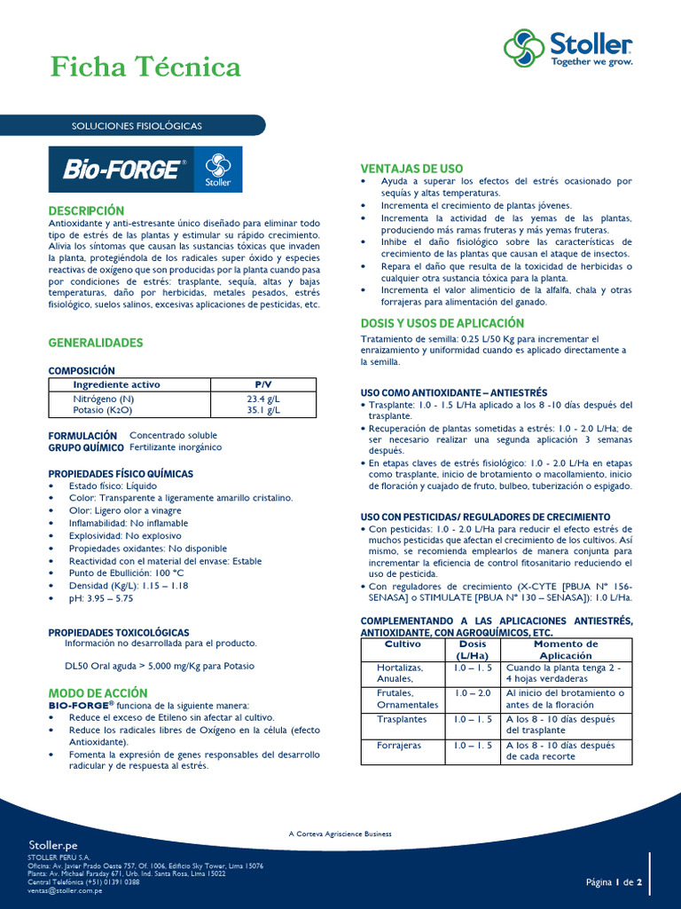 FT Bio FORGE | PDF | Residuos | Fertilizante