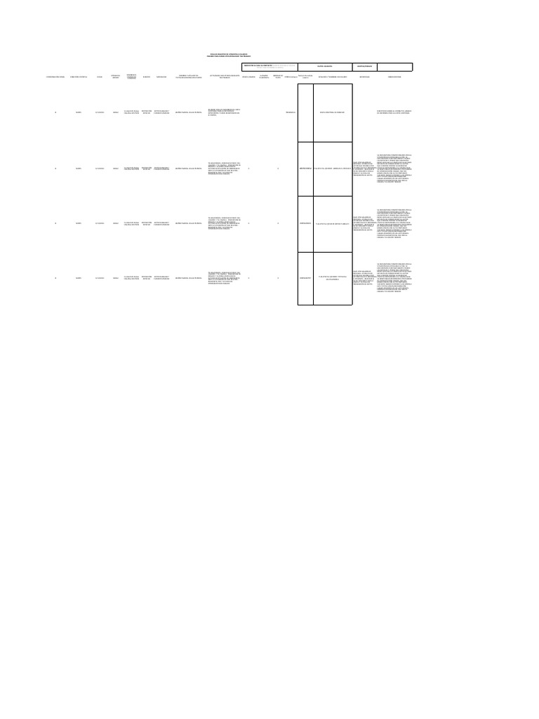 Acf 02 - Matriz de Registro de Usuarios - Mru 12 | PDF Acf 02 - Matriz de Registro de Usuarios - Mru 12 | PDF