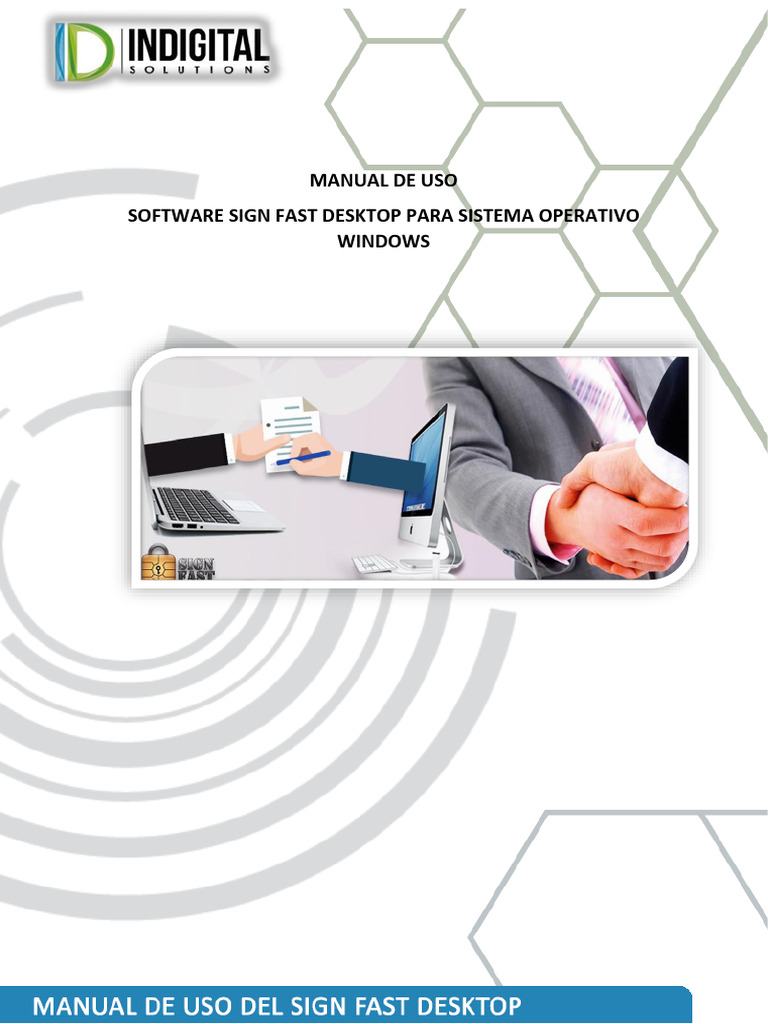 Manual de Uso de Sign Fast Desktop | PDF | Software | Archivo de ...
