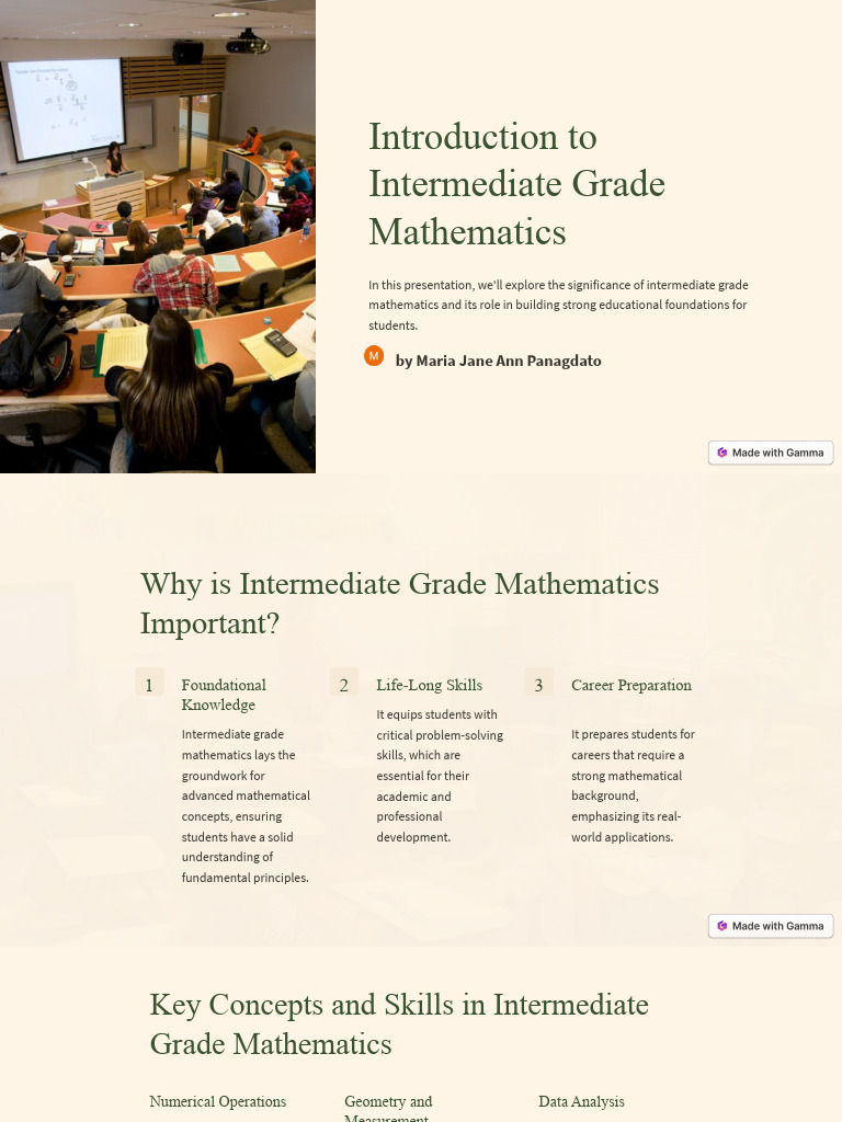 Introduction To Intermediate Grade Mathematics | PDF | Mathematics ...