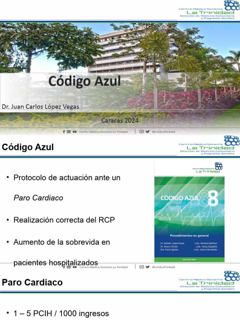 Código Azul | PDF | Reanimación cardiopulmonar | Paro cardíaco