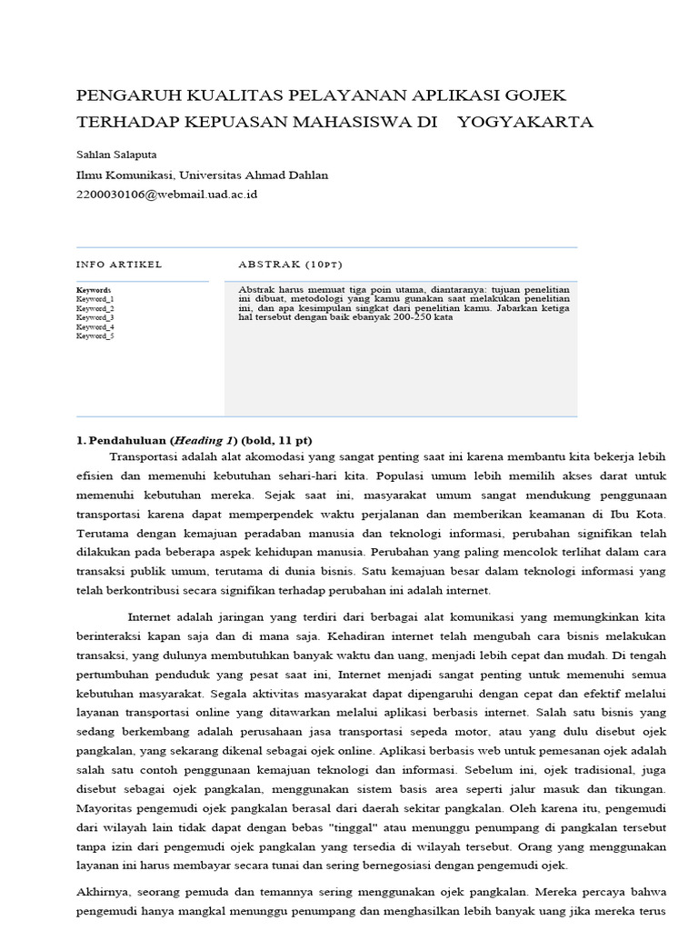 YCD Ilkom UAD - Template | PDF