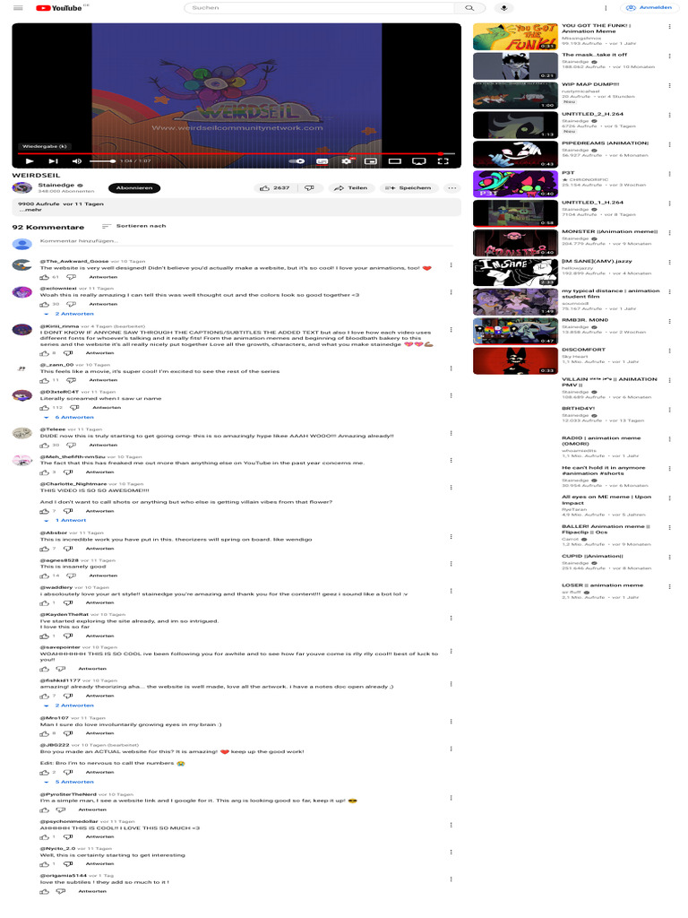 Stainedge Series: Community Reactions | PDF