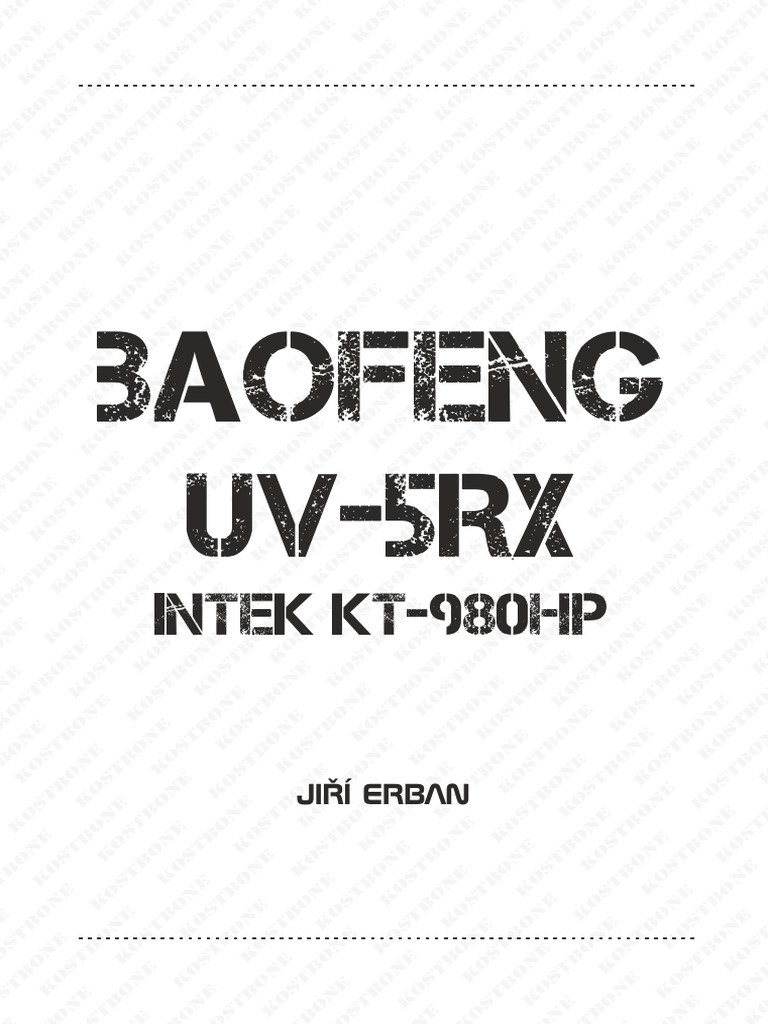 Baofeng Uv5r Navodmenu | PDF