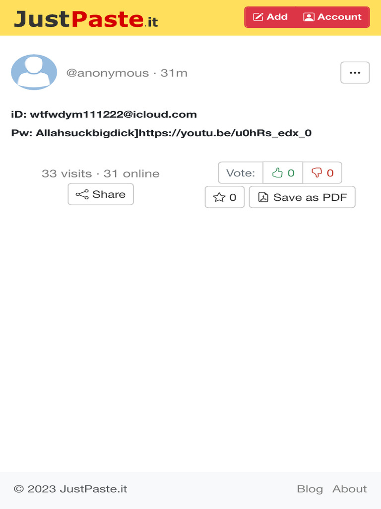 JustPaste - It - Share Text & Images The Easy Way | PDF