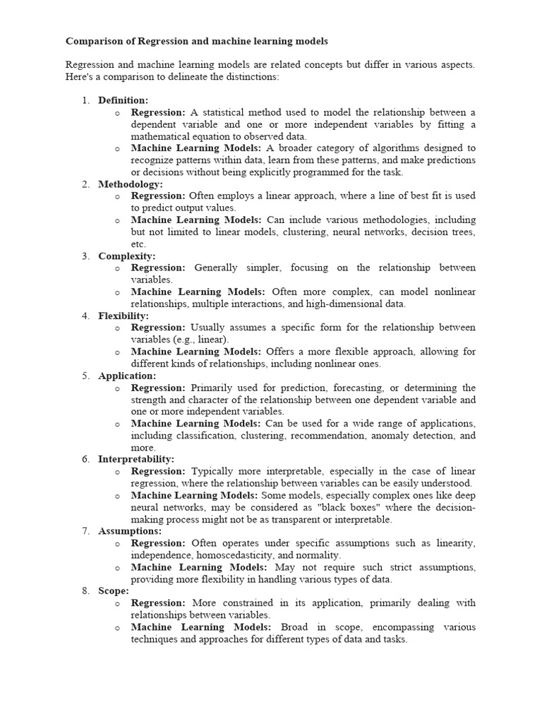 Linear Regression | Download Free PDF | Regression Analysis | Machine Learning