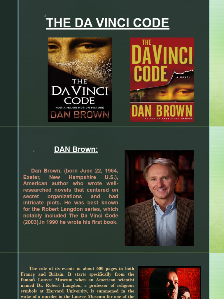 Dan Brown's The Da Vinci Code Overview | PDF | Young Adult