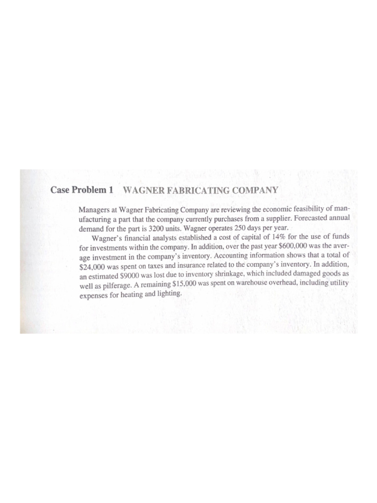 Case-Problem-1 | PDF