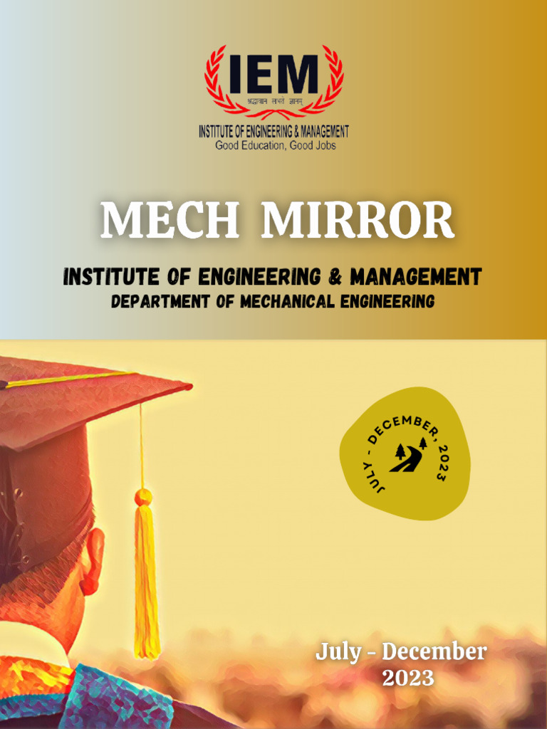 MECH MIRROR July-Dec'23-1 | PDF | Engineering | Intelligence (AI ...