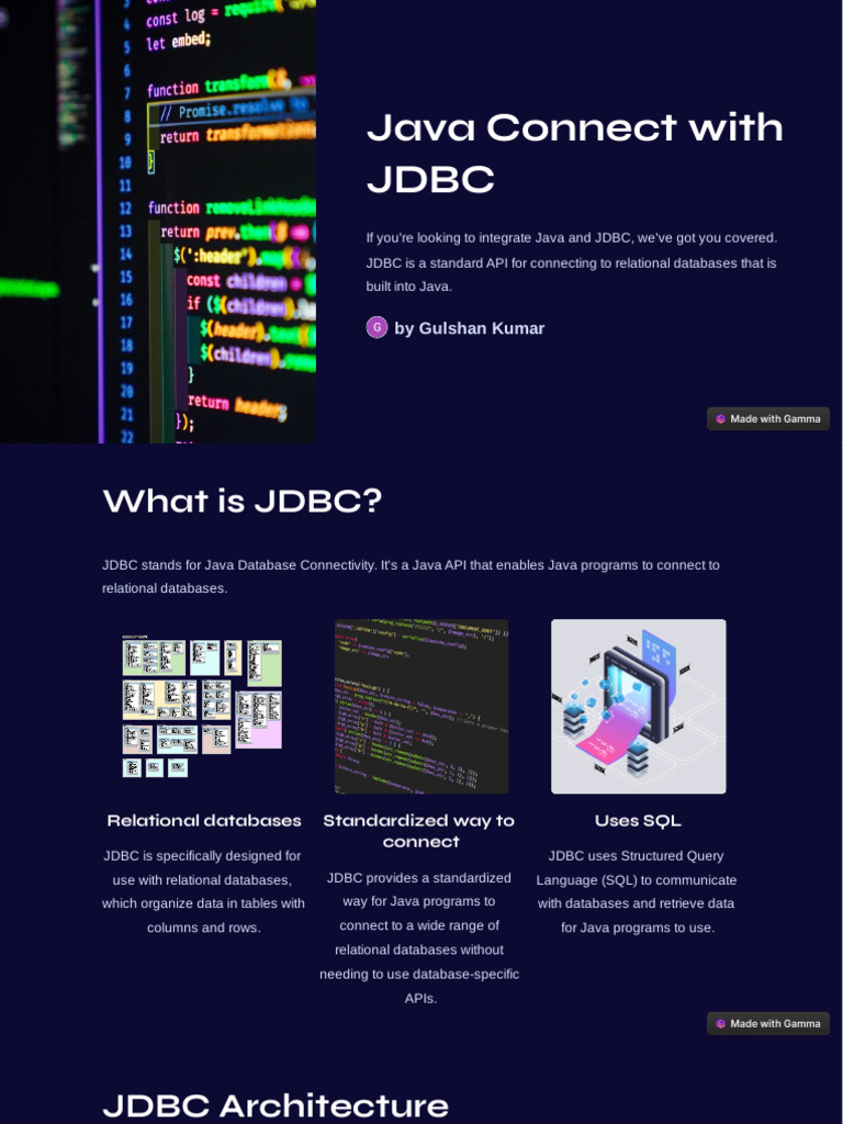 Java Connect With JDBC | PDF | Databases | Information Technology ... Java Connect With JDBC | PDF | Databases | Information Technology ...