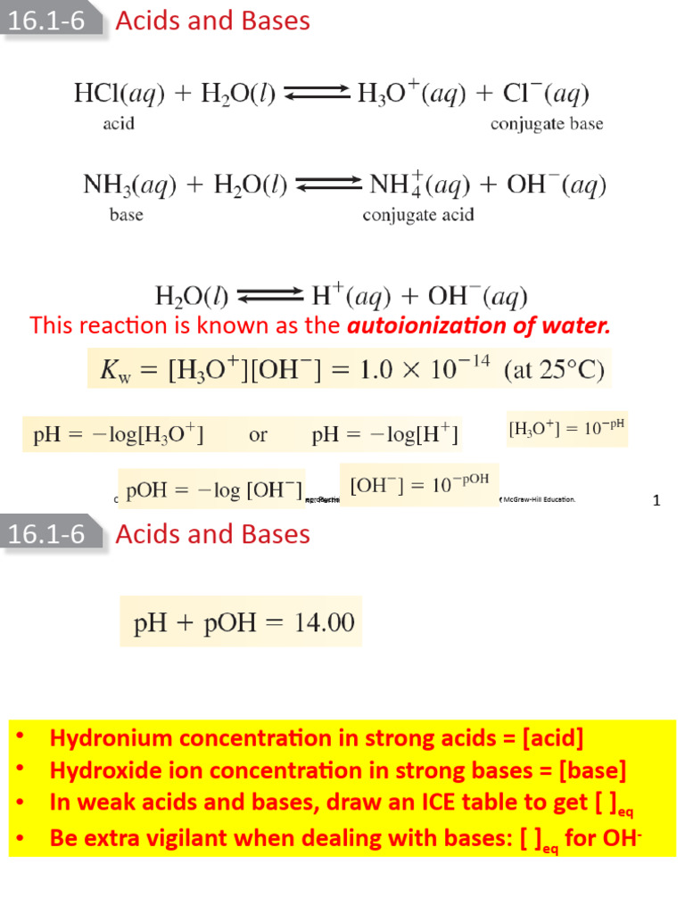 Recitations - Chapter 16 | PDF | Acid | Atoms