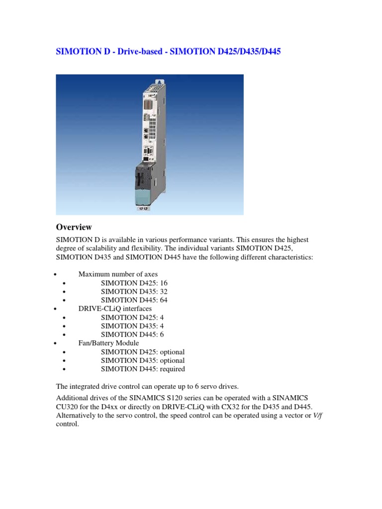 Simotion D | PDF | Computers | Technology & Engineering