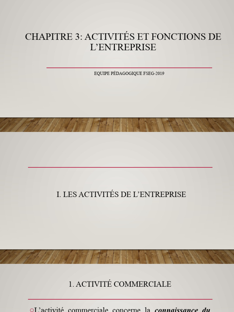 Chapitre 3 EOE | PDF | Business | Sodles