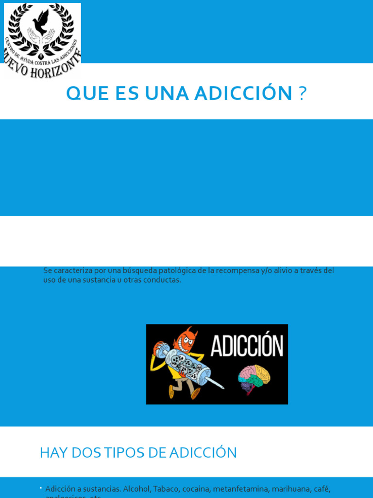 Que Es Una Adicción | PDF