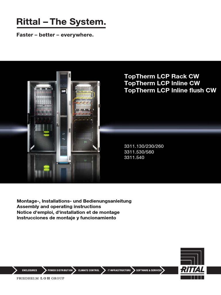 Rittal Instrucciones de Montaje, Instalación y Uso - LCP 5 4387 ...