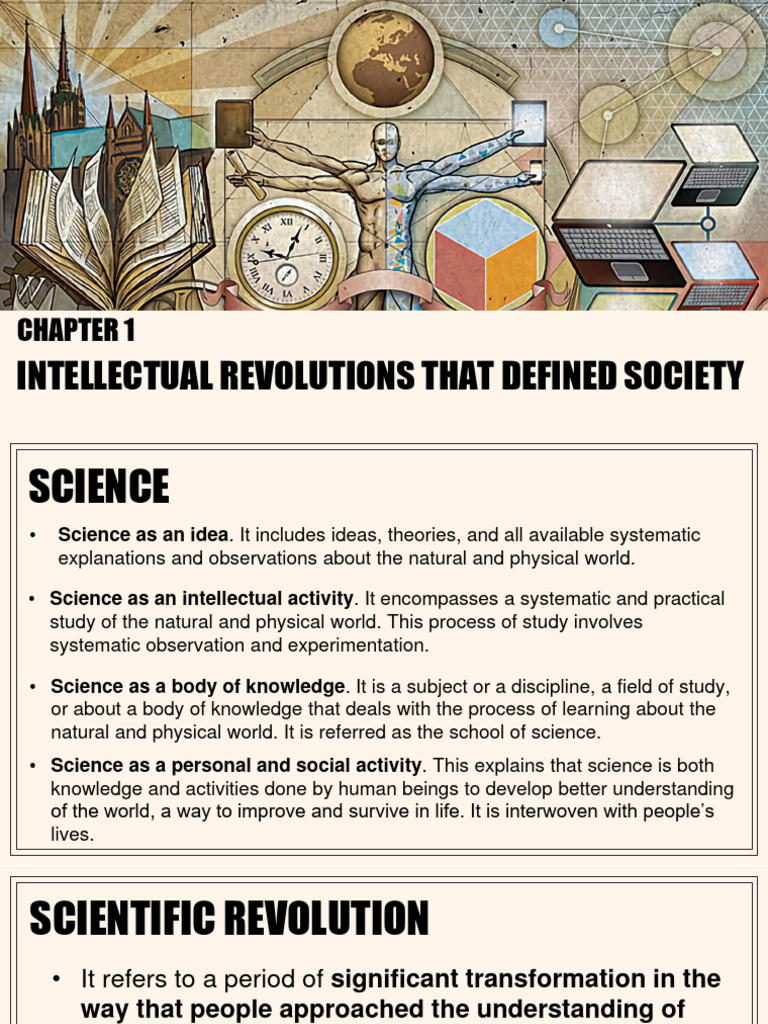 Chapter 1 Intellectual Revolutions That Defined Society | PDF ...