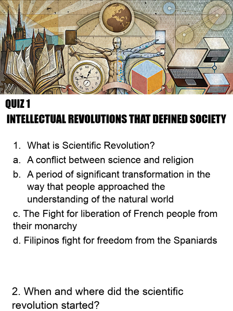 Scientific Revolution Quiz | PDF