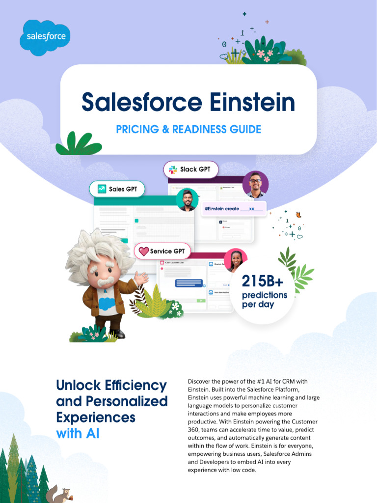 Einstein Features Cheat Sheet | PDF | Sales | Cloud Computing