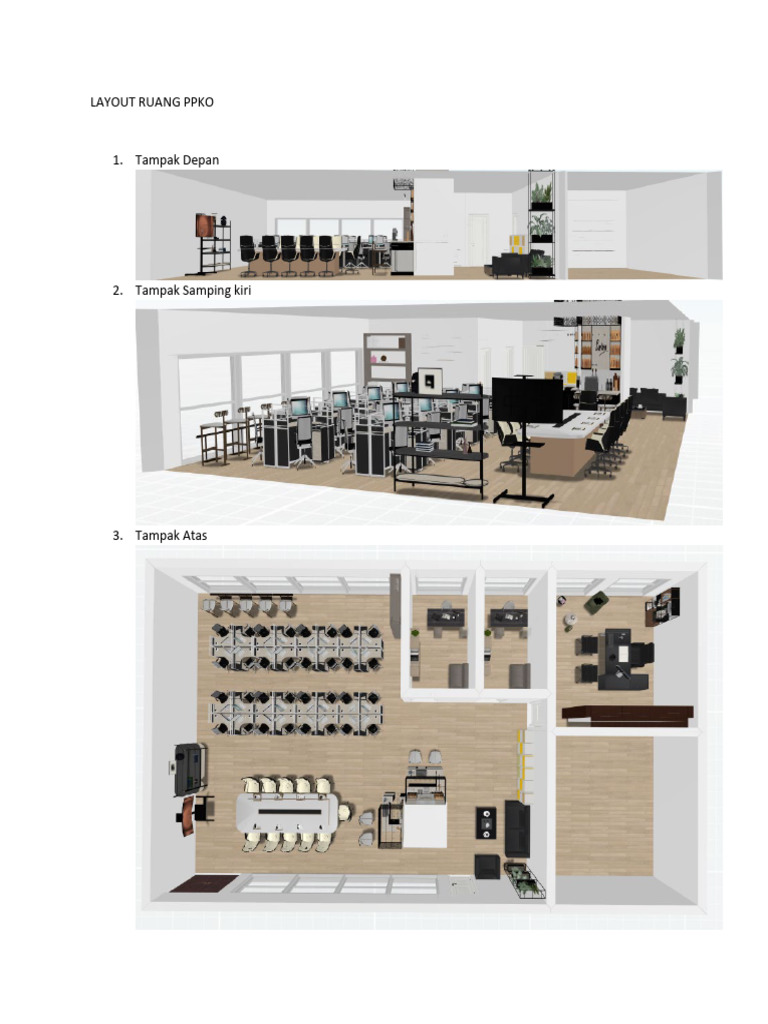 Layout Ruang Ppko | PDF