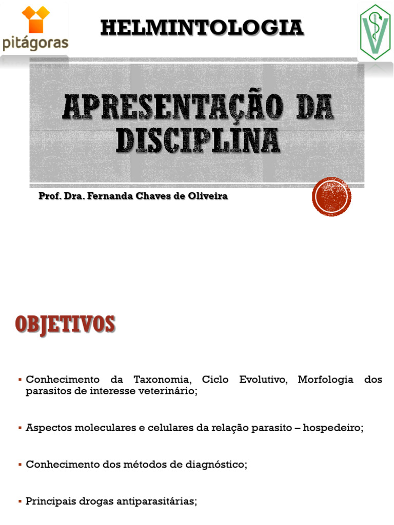 Classificação e Ciclo dos Cestóides | PDF | Ciências e Matemática