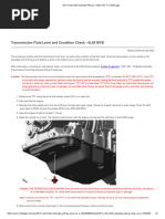 Transmission Fluid Drain and Refill - 10R80 | PDF | Transmission ...