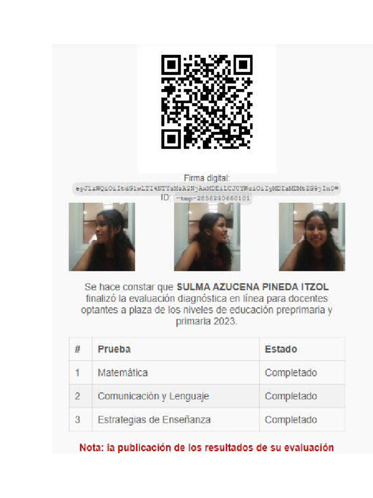 Examen Del Mineduc | PDF